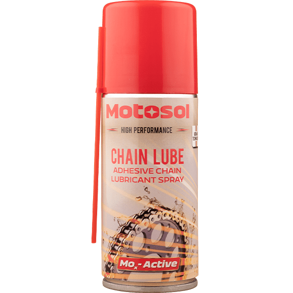 Motosol Adhesive Chain Lubricant Spray for All Bikes - 100 ml ...