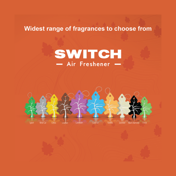 Switch Car Air Freshener - Fresh | Last Upto 45 Days | – CarPowerGrid